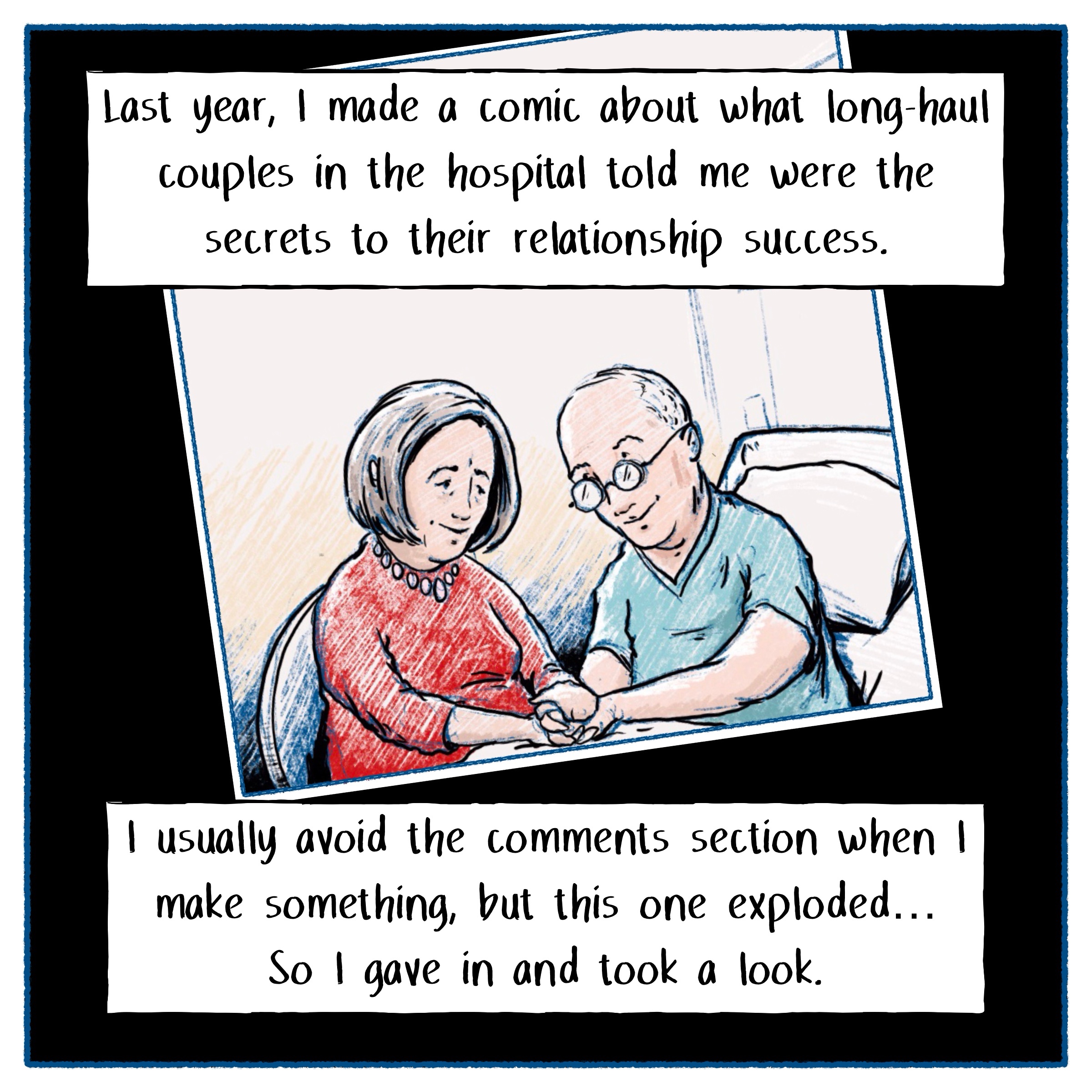 I found love in the comments section… – The Ink Vessel